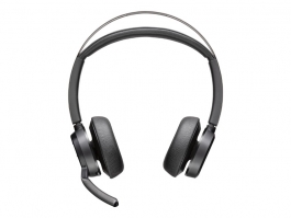 HP POLY VOYAGER FOCUS 2 OTH WIRELESS MS STEREO HEADSET W/CHARGE STAND ...