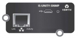 Vertiv Liebert IS-UNITY-SNMP IntelliSlot Network Card UPS Management ...