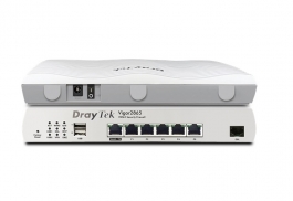 DrayTek Vigor 2865 Multi WAN Router with VDSL2 35b/ADSL2+, 1 x GbE WAN ...
