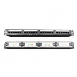 Linkbasic 24 Port Cat6 Patch Panel Rack Mount Pnd24-uc6