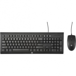 Hp C2500 Desktop Wired Keyboard And Mouse Set J8f15aa