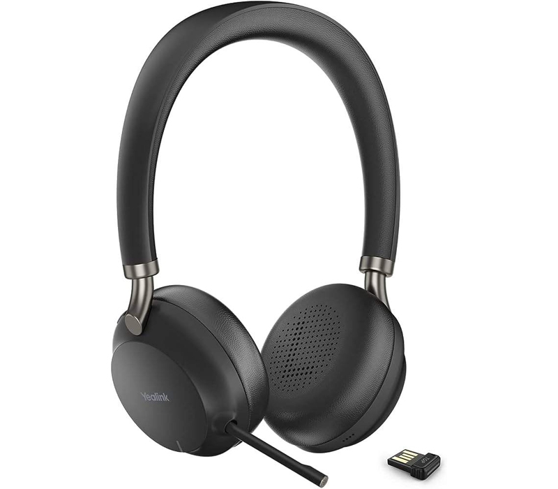 Yealink BH72 Teams Certified, Bluetooth Wireless Stereo Headset, Black ...