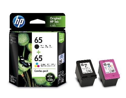 Hp 65 Color/ Black Ink Crtg Combo 2-pk 3jb07aa
