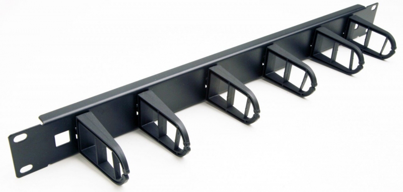 4cabling 1ru Cable Management Rail - 6 Ring 002.008.0006