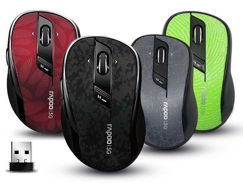 RAPOO 7100P Wireless OpticalMS 7100P Black