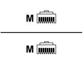 Cisco (cab-con-c4k-rj45=) Console Cable 6ft With Rj-45-to-rj-45 Cab-con ...