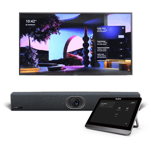 YEALINK A20 ALL IN ONE COLLAB BAR+CTP18 TOUCH CONTROLLER W/COMMBOX 55 ...