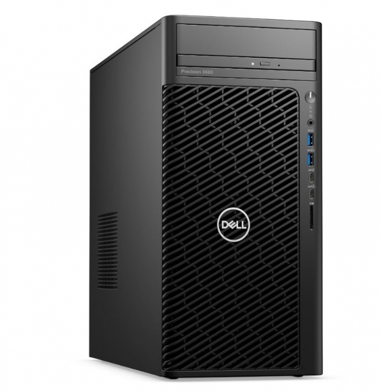 DELL PRECISION 3660 TOWER i7-12700K, 16GB, 512GB, RTX A2000 (6GB), DVD ...