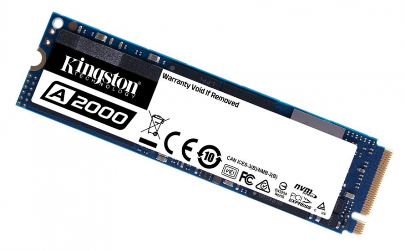 Kingston A2000 1TB M.2 NVMe PCIe SSD - 3D NAND 2000/1100MB/s (SA2000M8 ...