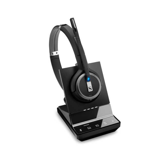 EPOS | Sennheiser Impact SDW 5066 DECT Wireless Office Binaural headset ...
