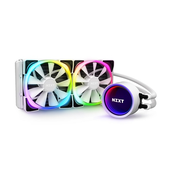 NZXT Kraken White Z53 RGB Enclosed Liquid Cooling System NZT-RL-KRZ53-RW