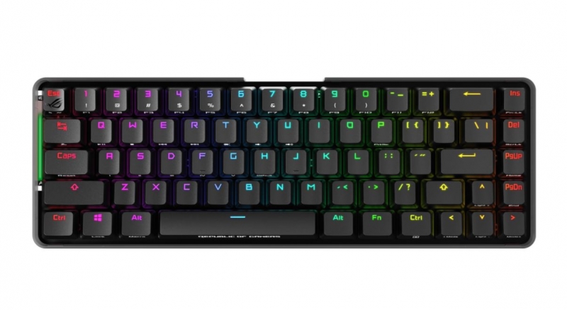ASUS ROG FALCHION Brown Switch Wireless Mechanical Gaming Keyboard, 68 ...