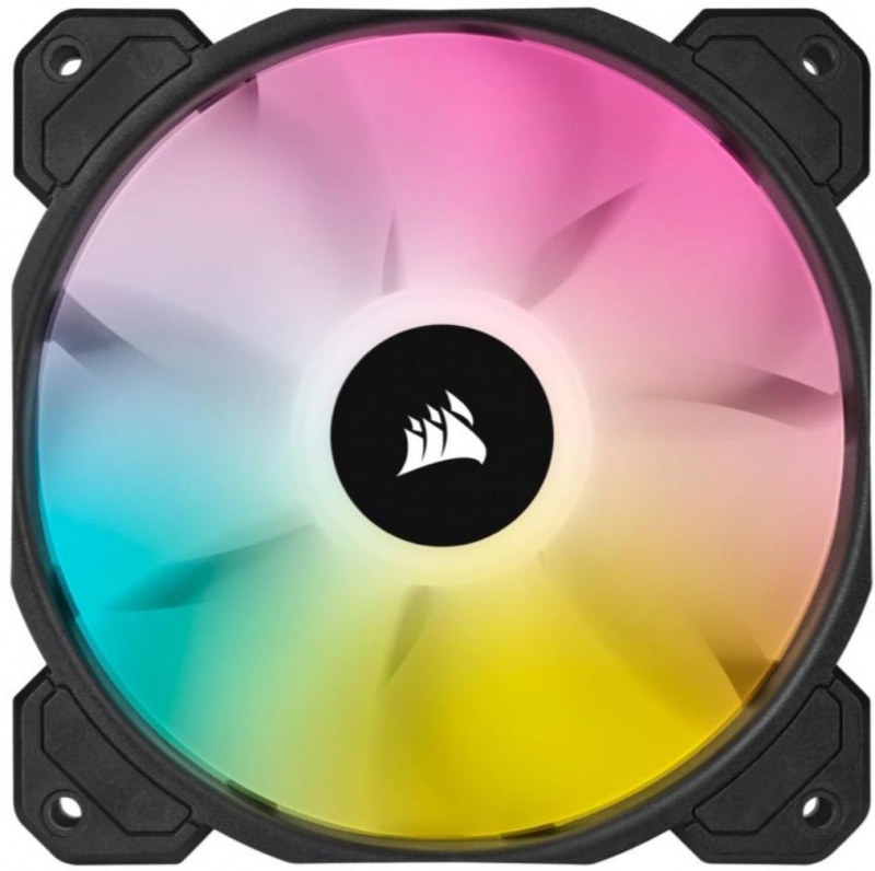 Corsair AF ELITE Series, AF140 RGB ELITE, 140mm Fluid Dynamic RGB Fan ...