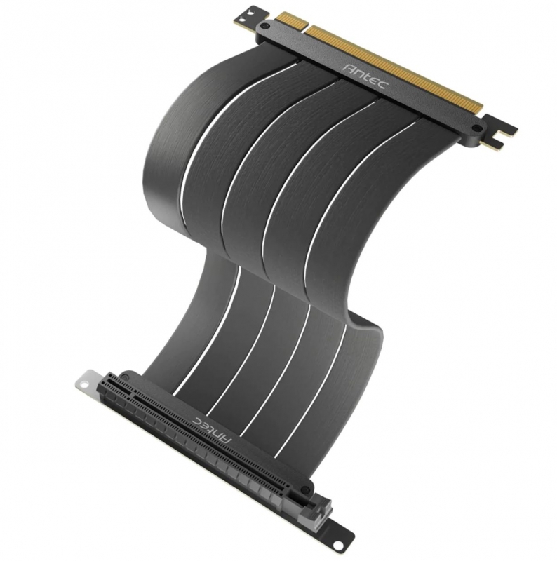 Antec PCIE-4.0 Riser Cable (200mm) Black AT-RCAB-BK200-PCIE4