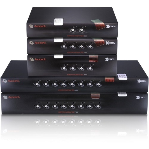 Vertiv AVOCENT SwitchView SC 600 SC 620C KVM Switchbox - 2 Computer(s ...