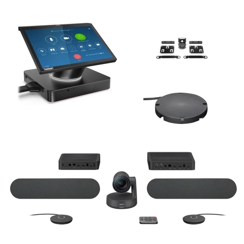 Lenovo ThinkSmart Hub for Zoom Rooms - Large Room + Logitech Rally Plus ...