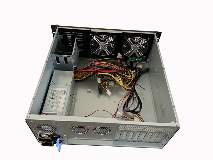 TGC Rack Mountable Server Chassis 4U 500mm, 2x 3.5" Fixed Bays, 1 x 2.5 ...