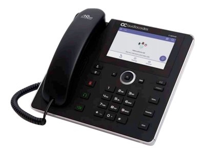 AUDIOCODES TEAMS C450HD IP-PHONE POE GBE BLACK TEAMS-C450HD