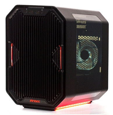 Antec Cube (certified By Ekwb) Mini Itx Desktop Aluminium Case - Rgb ...