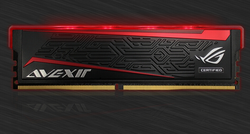 AVEXIR Impact ROG Certified Gaming 16G (2x8G Dual Channel) DDR4 2666 ...