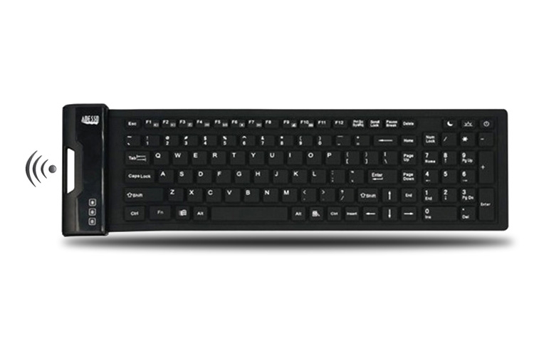 Adesso Slimtouch 2200 Wireless Waterproof Antimicrobial Compact ...