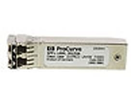 HP PROCURVE 10-GBE SFP + SR TRANSCE 10-Gig transceiver in SFP+ form-factor. Supports