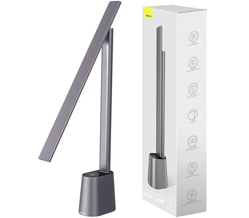 Baseus Smart Eye USB Rechargeable Folding Reading Desk Lamp with Auto ...