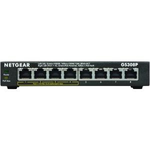 Netgear Switch Poe: 8-port Gigabit Ethernet Switch With 4-ports Poe ...
