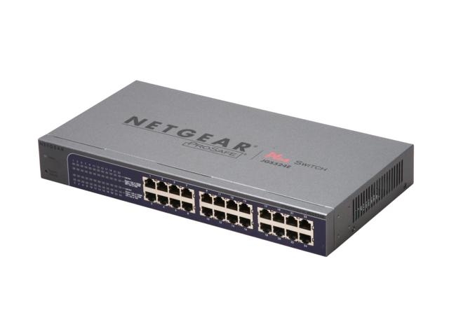 Netgear Prosafe Plus Jgs524e 24-port Gigabit Switch Jgs524e-200ajs