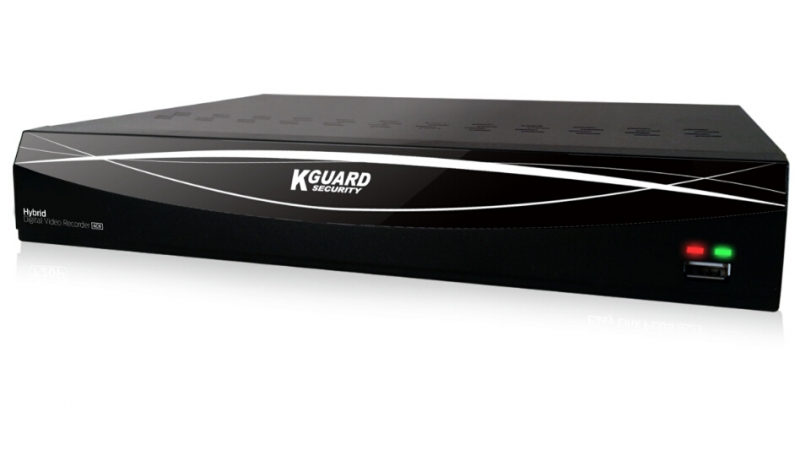 KGUARD HD481 4-CH Hybrid DVR with QR Code Setup (Without HDD) HD481