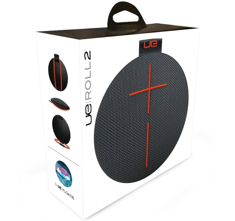 Logitech UE ROLL 2 Bluetooth Wireless Waterproof Speaker Volcano