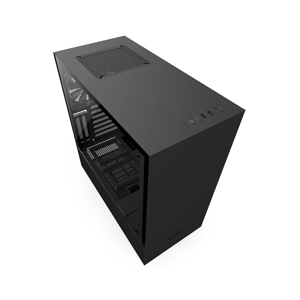 Nzxt Matte Black H500 Mid Tower Chassis Nzt-ca-h500b-b1