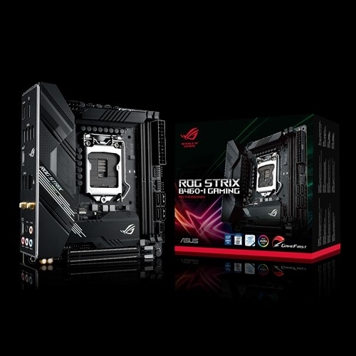 ASUS ROG STRIX B460-I GAMING mITX Gaming Motherboard 10th Gen LGA1200 ...