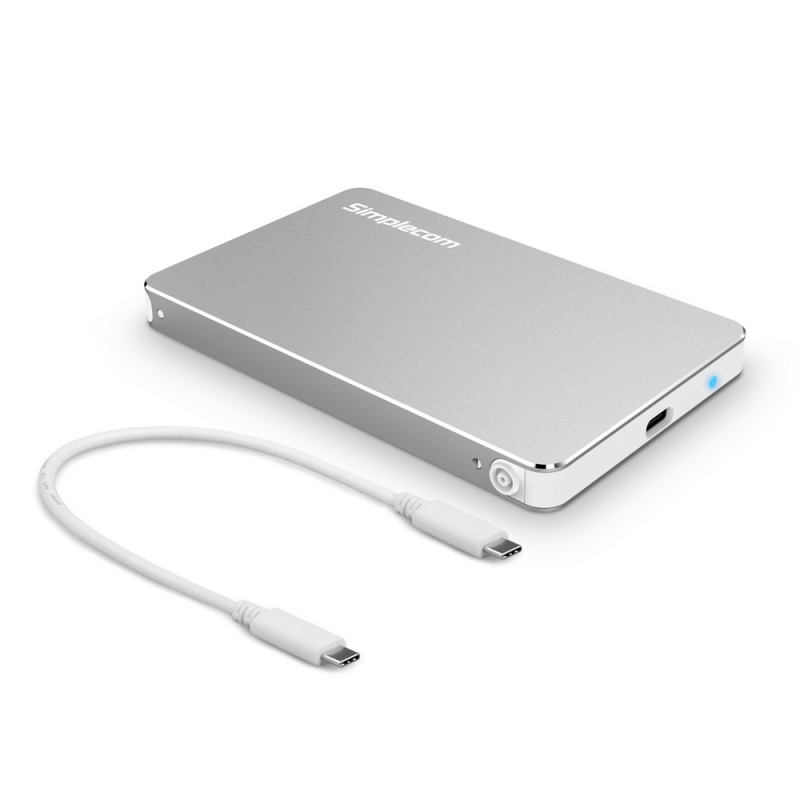 Simplecom Se219 Aluminium Tool-free 2.5" Sata Hdd/ Ssd To Usb 3.1 Type ...