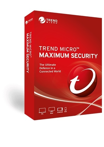 Trend Micro Maximum Security (1-3 Devices) 12Mth Retail