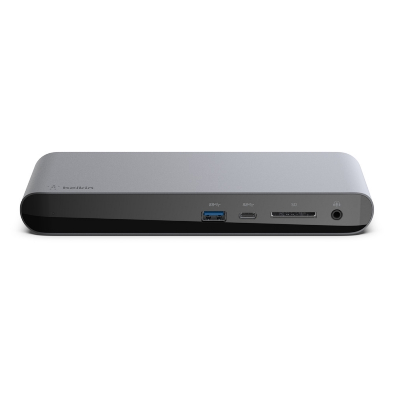 BELKIN THUNDERBOLT3 DOCK, USB-C(1), TB3 PORT (1) 85W PASSTHROUGH, USB-A ...