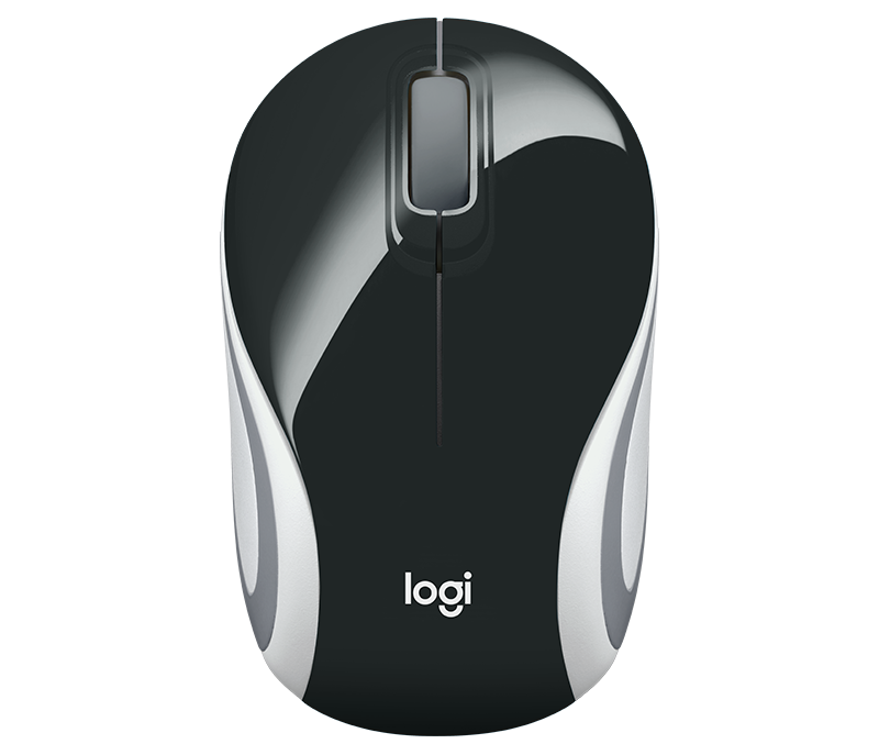 Logitech Wireless Mini Mouse M187 - Black 910-005371